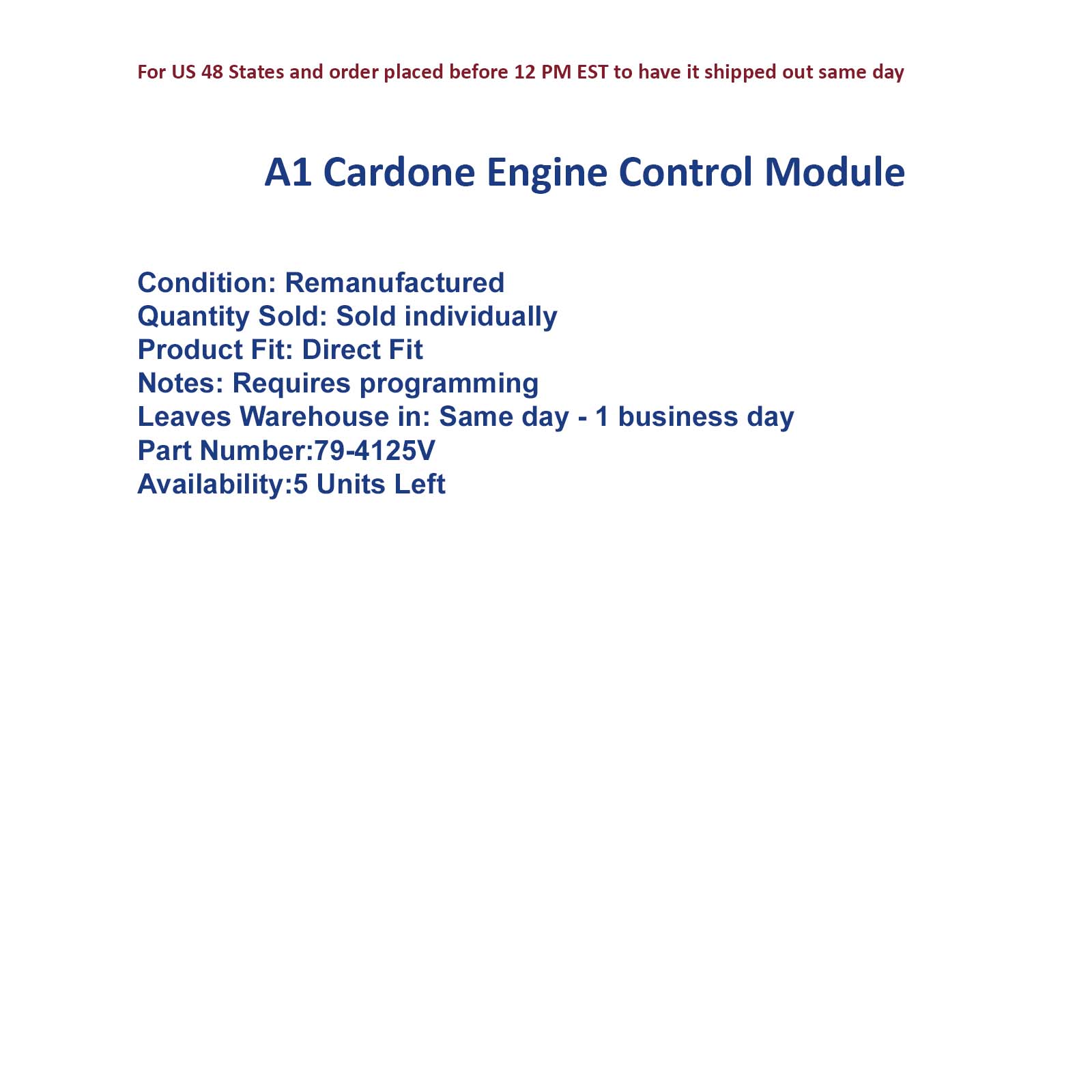 Engine+Control+Module+%28ECM%29+Cardone+79-4125V+Reman+fits+2002+Dodge ...